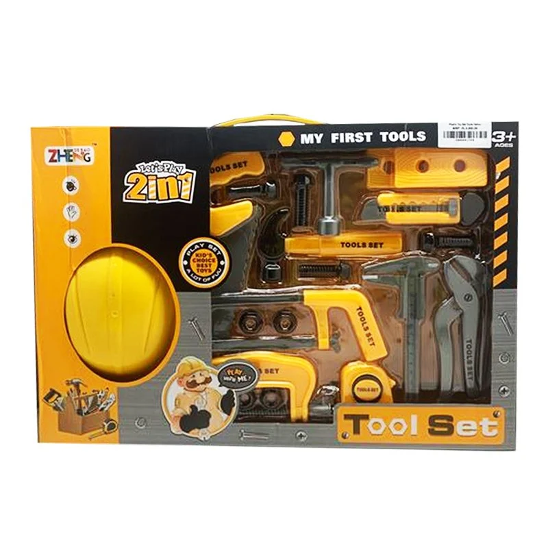 Kids Play Tool Set Yellow - Cotton Island